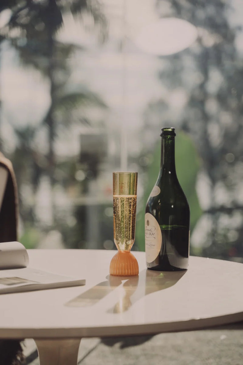 Kairos Champagne Flute - Yellow Topaz Set of 2 – Gypsy and the Bowerbird